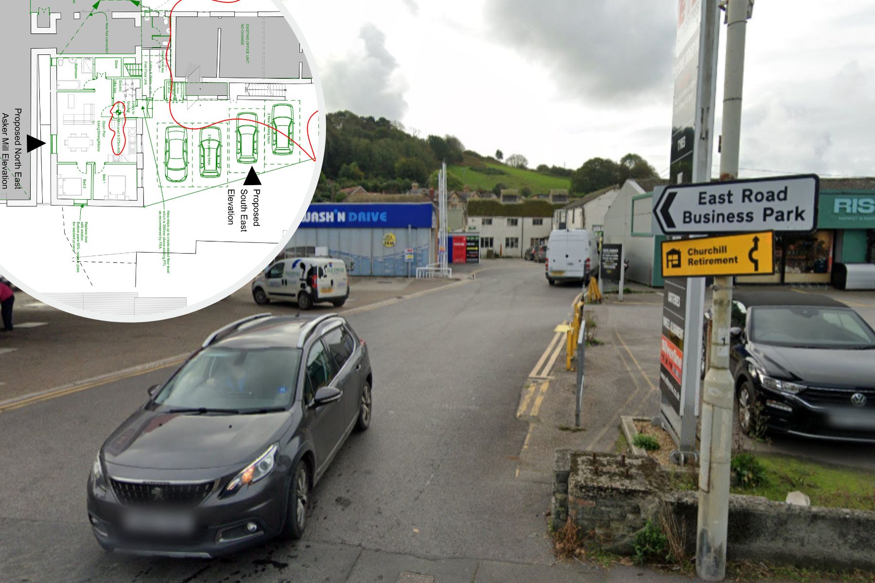 Homes and pizza takeaway plan for mill buildings in Bridport | The New ...