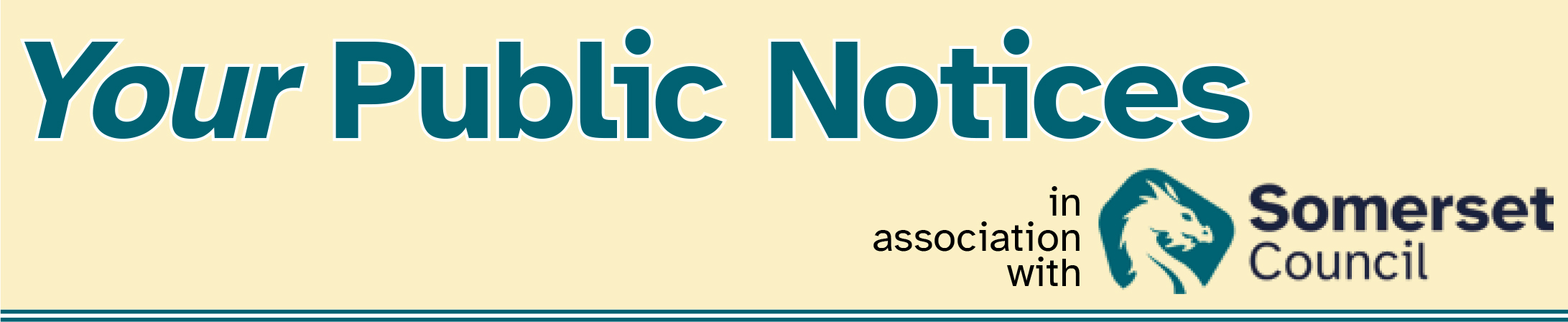 Public Notices Portal | The New Blackmore Vale Magazine | In Print & Online