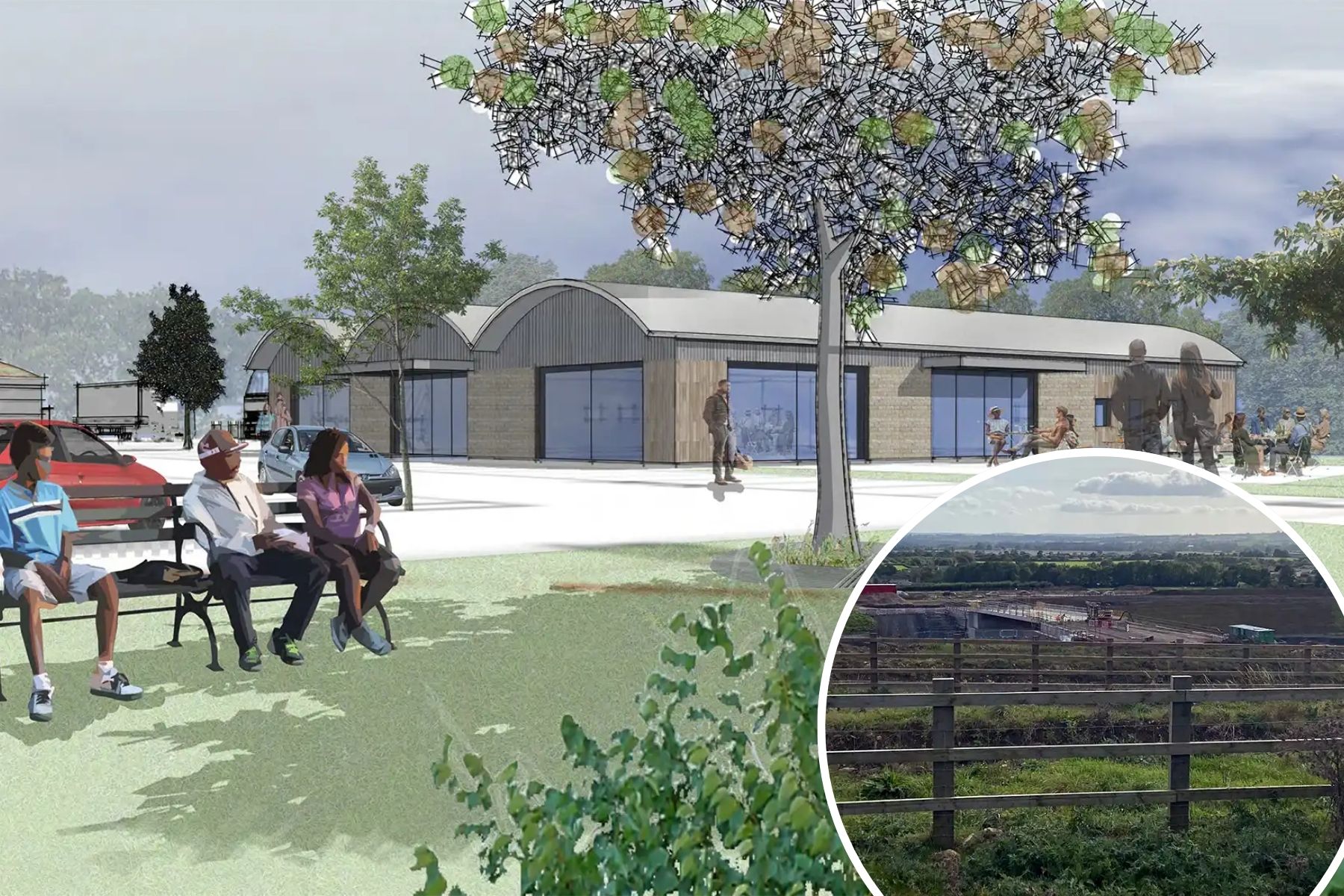 Plan for 60-bed hotel and eco-friendly services off A303 at West Camel ...