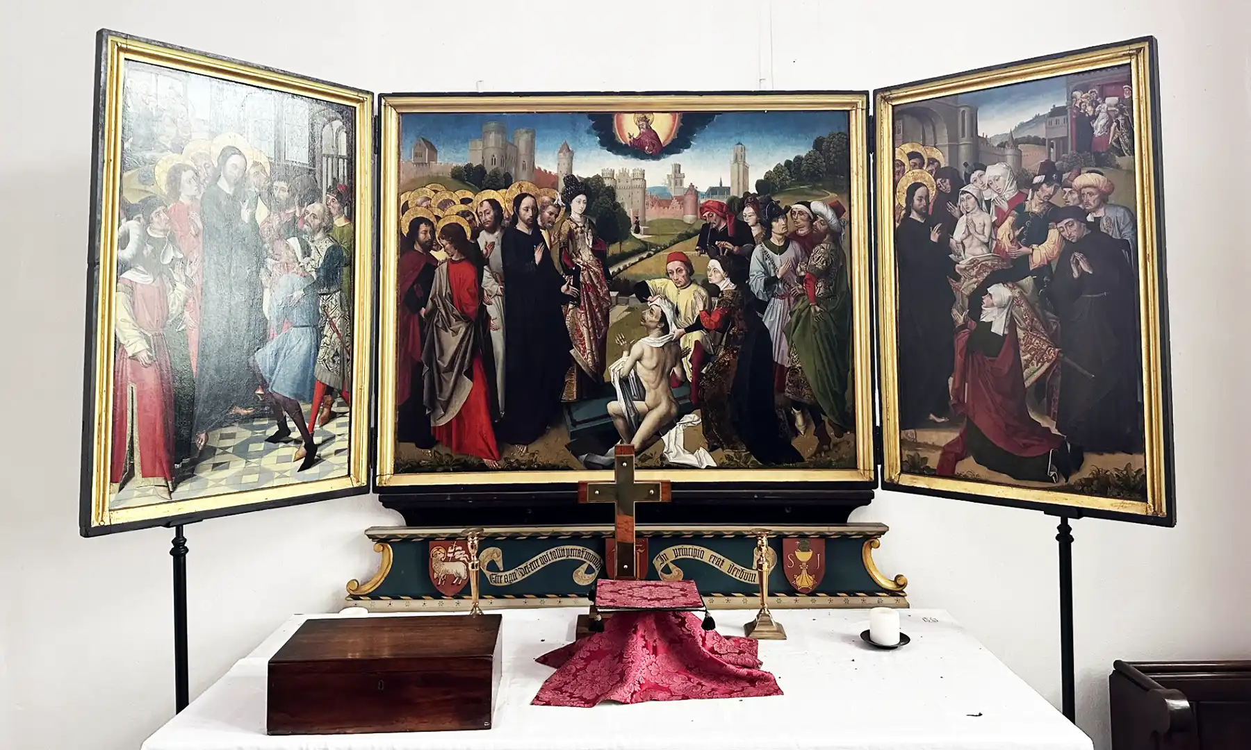 Experts hope to solve Sherborne triptych mysteries from 14th or 15th century | The New Blackmore ...