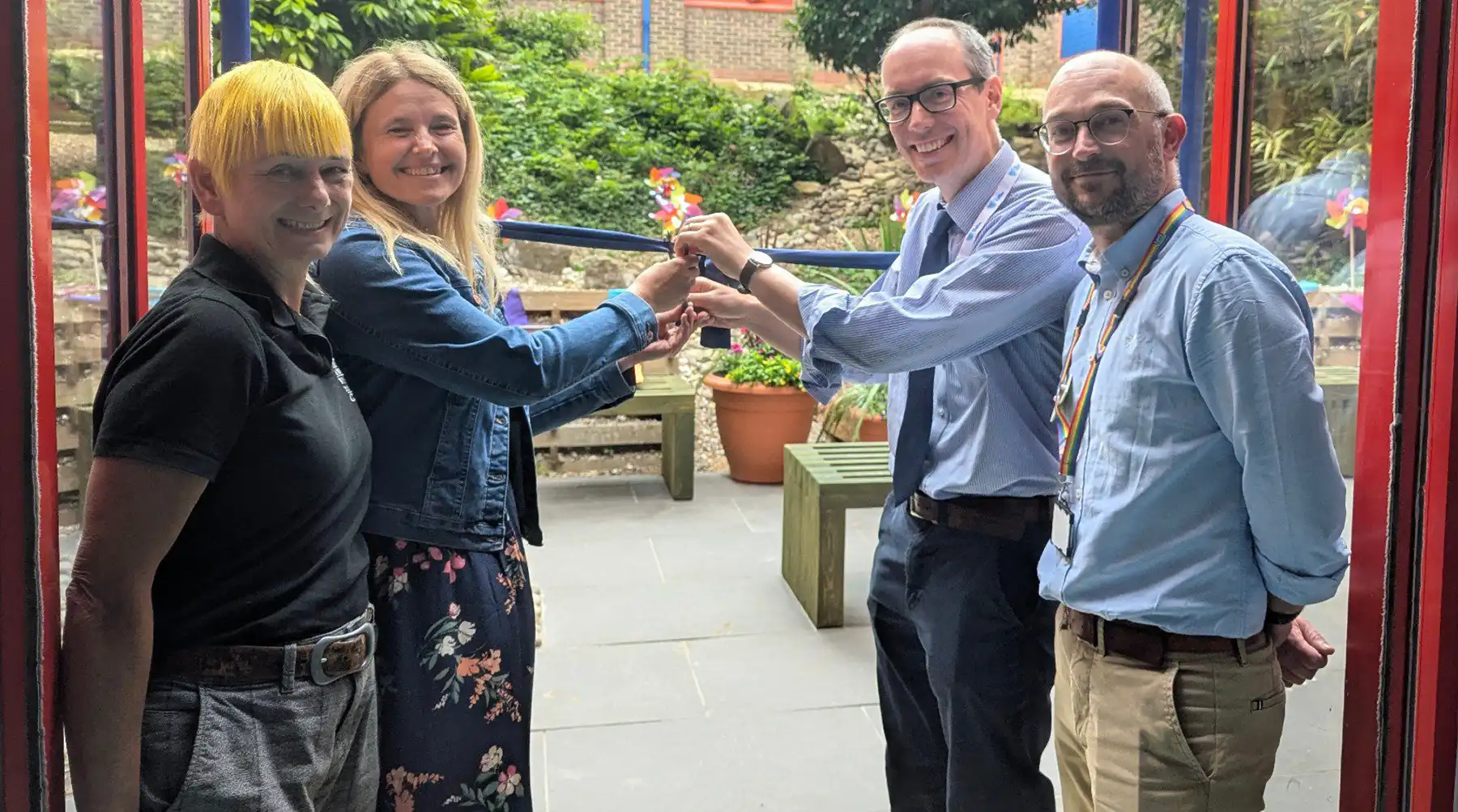 New £50,000 sensory garden opens at Dorset County Hospital | The New Blackmore Vale Magazine ...