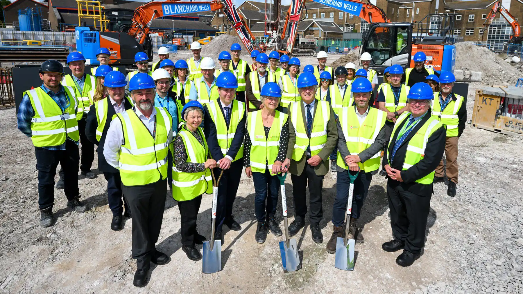 Work starts on the main phase of new £100m Dorset County Hospital building | The New Blackmore ...