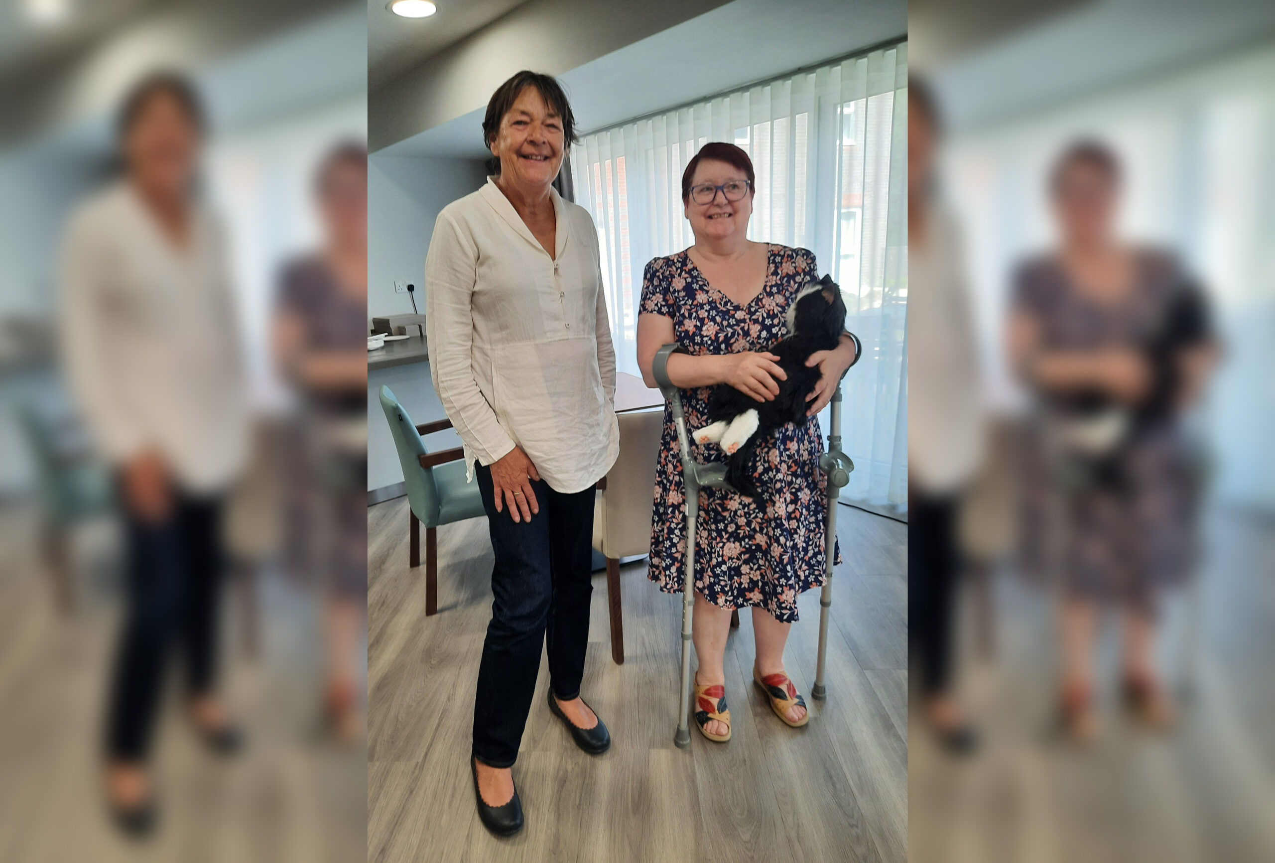 A special ‘companion kitten’ made two ladies very happy | The New ...