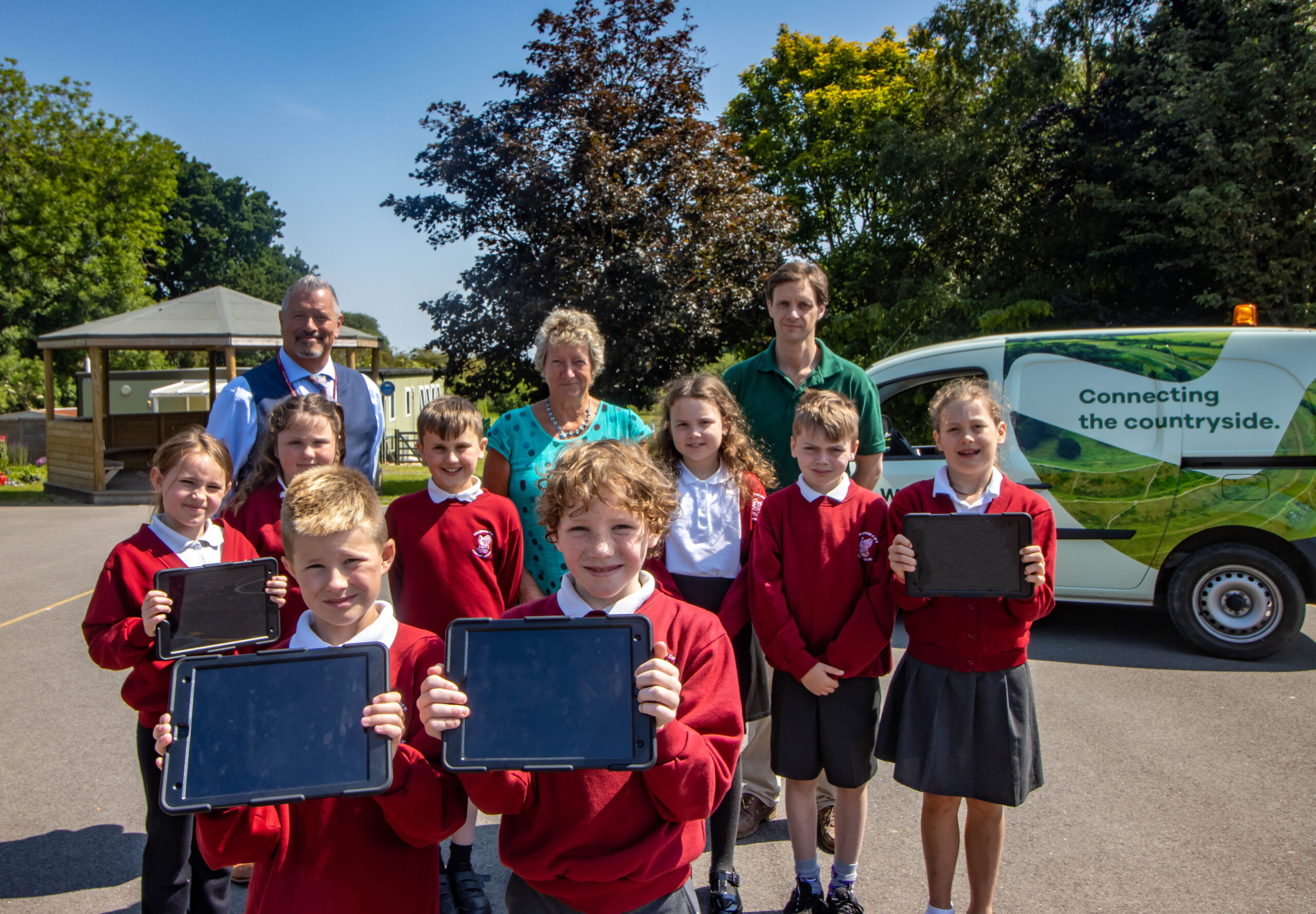 Village school enjoying superfast broadband connection | The New ...